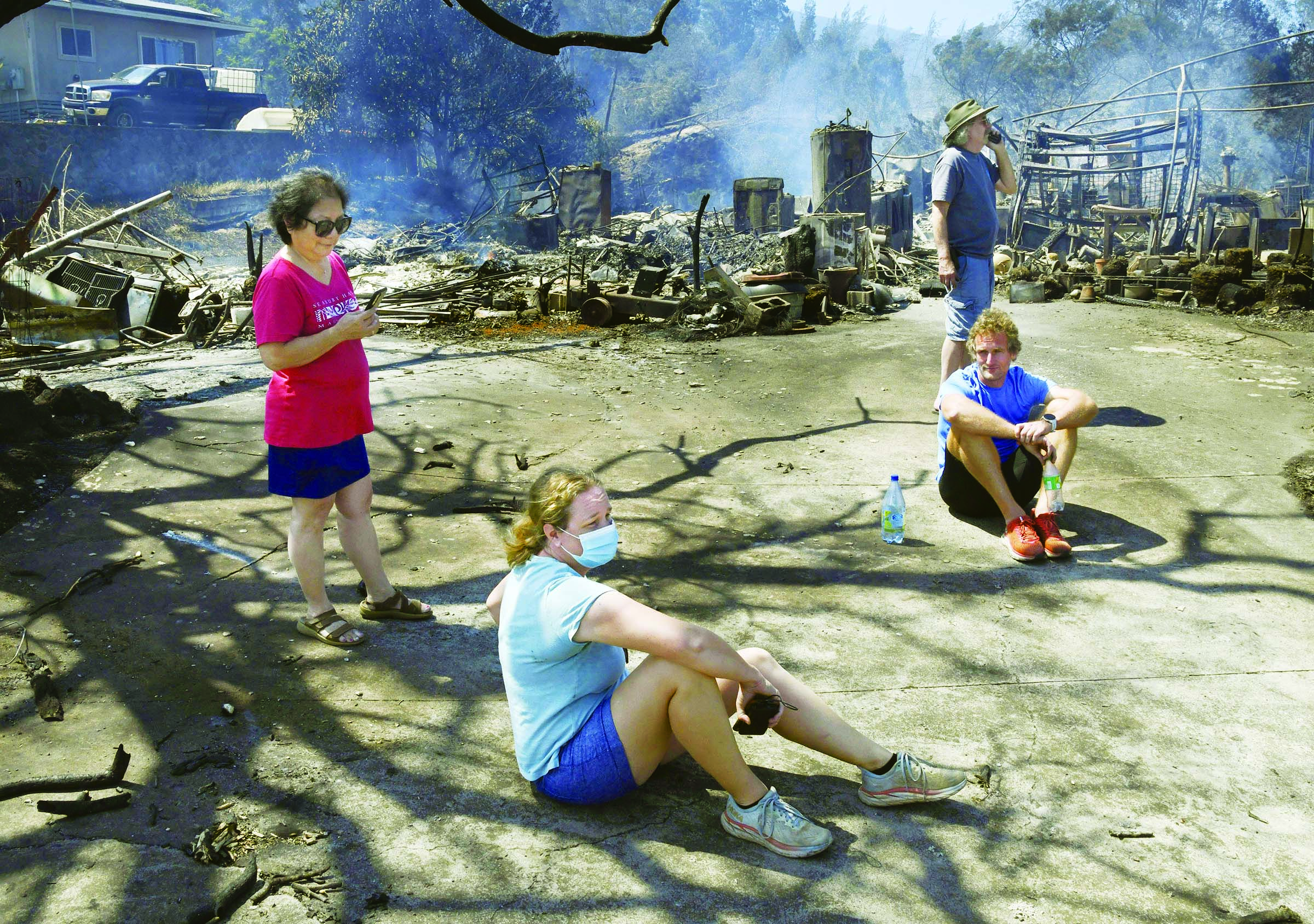 mt kula fire survivors 8-9-23 | News, Sports, Jobs - Maui News